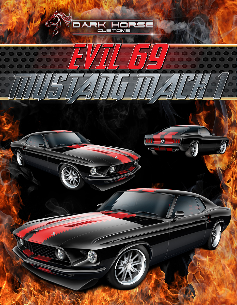 Evil 69 Mach 1: Ford Mustang DHC 351 Series - Alchemy Werks